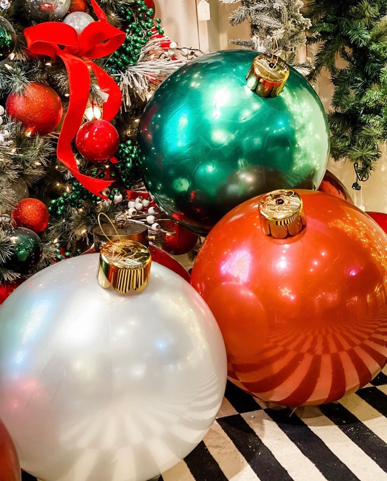 Holiball Inflatable Ornaments - Caroline & Company